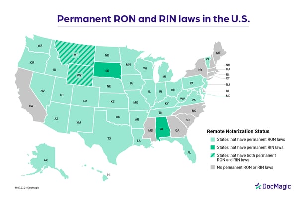 38 states allow remote notarization as RON, RIN and IPEN gain momentum